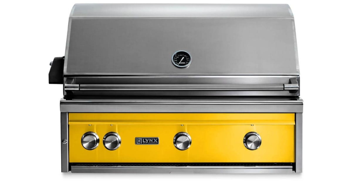 Lynx Grills L36TR-CANG Professional 73,000 BTU 36 Inch Wide Natural Gas ...