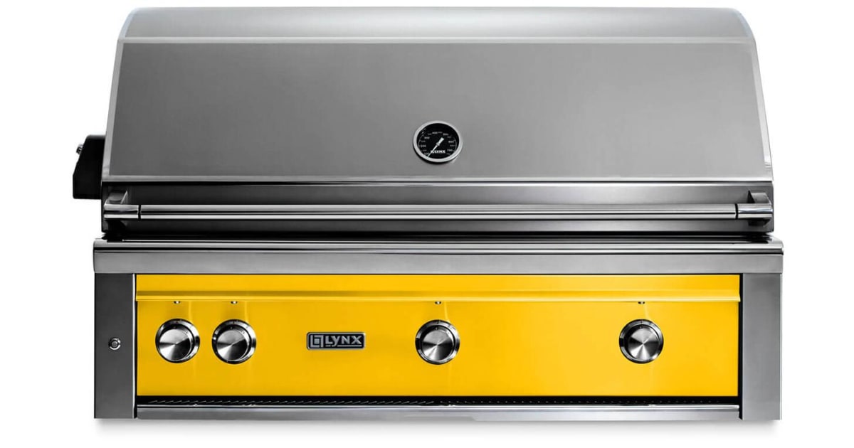 Lynx Grills L42TR-CALP Professional 73,000 BTU 42 Inch Wide Liquid ...