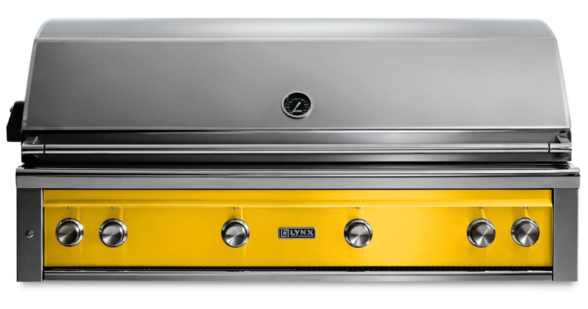 Lynx Grills L54TR-CALP Professional 98,000 BTU 54 Inch Wide Liquid ...