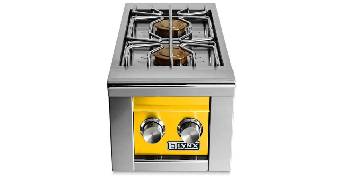 Lynx Grills LSB2-2-CANG 30,000 BTU 13 Inch Wide Natural Gas Built-In ...
