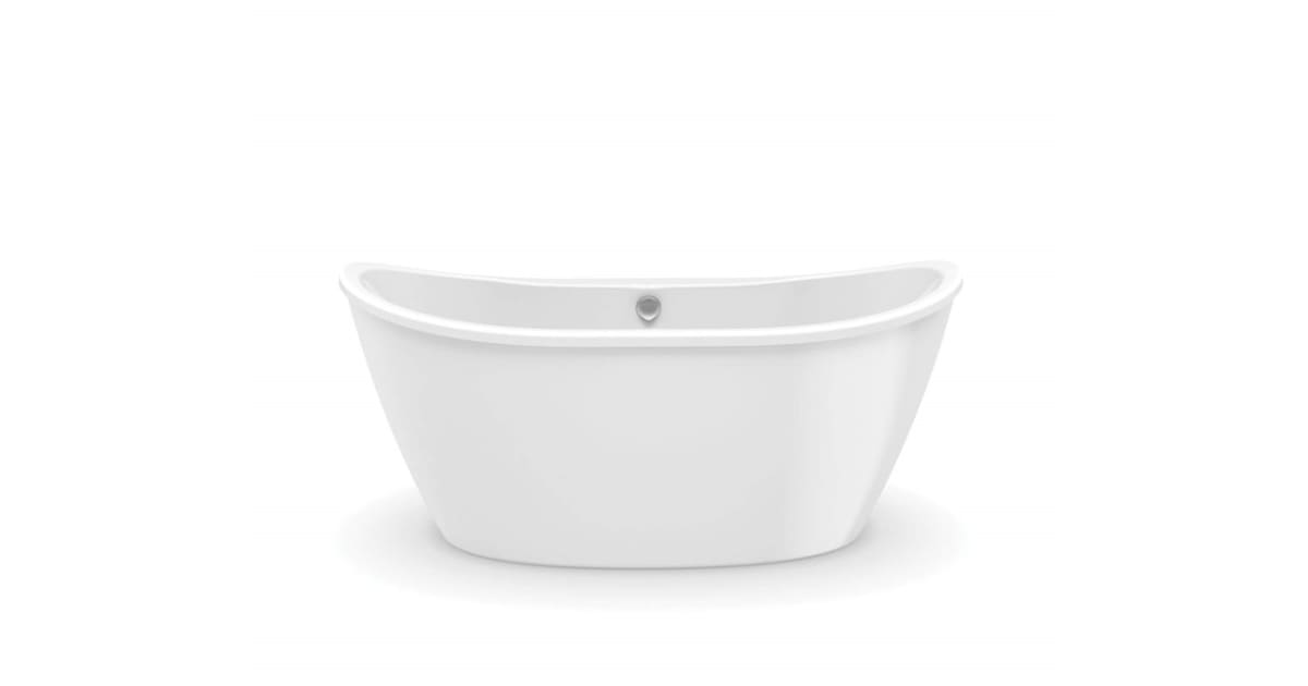 Maax 106192-000-002 Delsia 60" x 32" Freestanding Soaking Tub ...