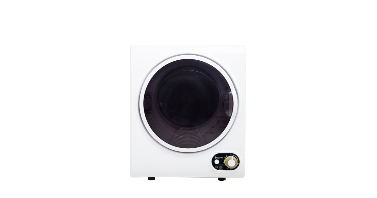 Magic Chef MCSDRY15W 20 Inch Wide 1.5 Cu Ft. Electric Dryer with ...