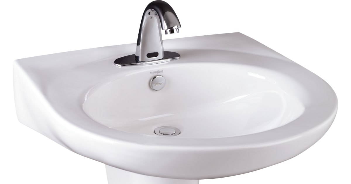 Mansfield 203840050 Pamlico Shroud 21-1/4" Vitreous China Wall Mounted ...