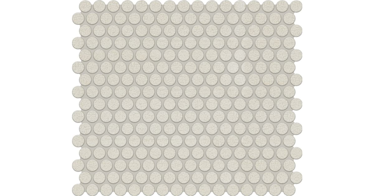 Marazzi IN70PNYRDMBMSMT Inyo - 3/4" Circle Penny Floor and Wall Mosaic ...