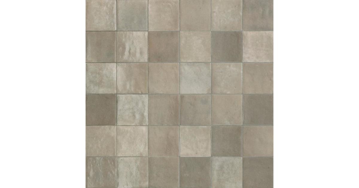 Marazzi ZL08SQU44UND1P4 Zellige Neo - 4" x 4" Wall Tile - Glossy Visual ...