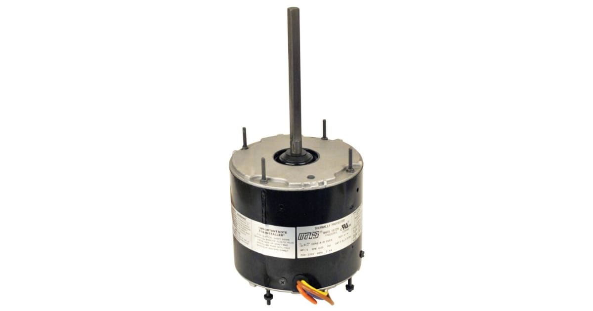Mars 10404 Single Speed Condenser Fan Motor - 1/4 HP - 208/230 Volt ...