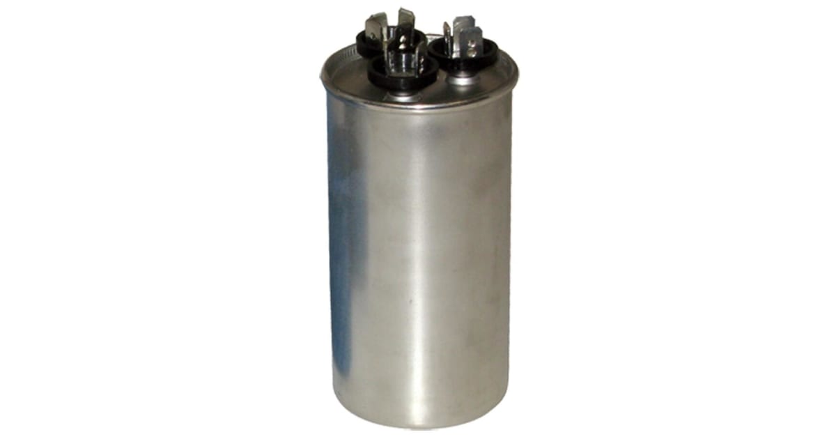 Mars 12781 JARD Dual Section Round Capacitor - 30/5 MFD - 440/370 Volt ...