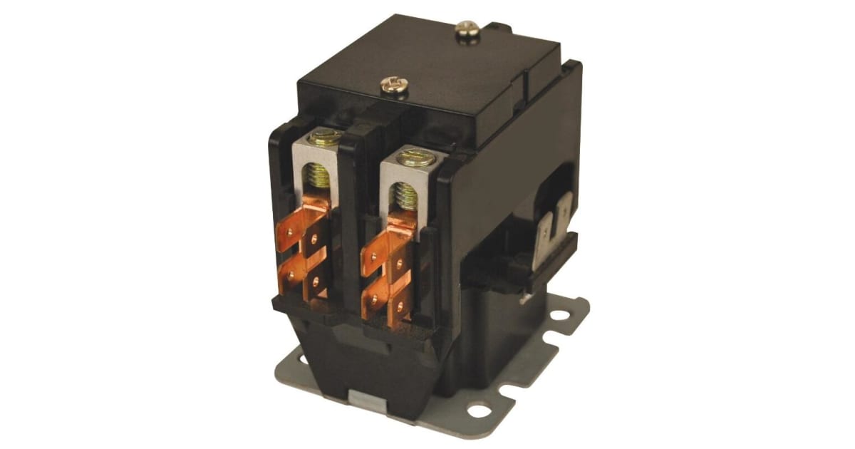 Mars 17415 Definite Purpose Contactor with Lugs - 40 Amps - 1-1/2 Poles ...