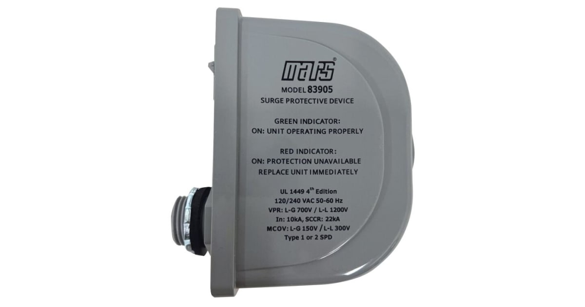 Mars 83905 Surge Protector Device - 120/240 Volt | Ferguson Home