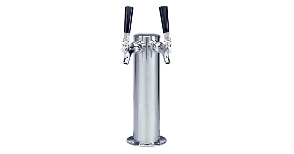 Marvel S42418646 Universal Twin Tap Kit with CO2 Tank and Fittings ...