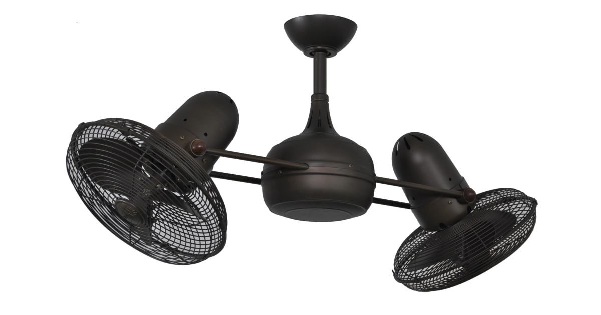 Matthews Fan Company DG-TB-MTL Safety Cages Atlas Dagny 39" Dual ...