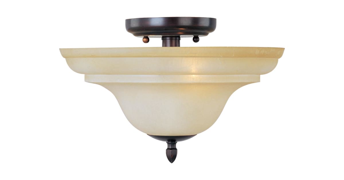 Maxim 10151WSOI Semi-Flush Ceiling Fixture from the South Bend ...