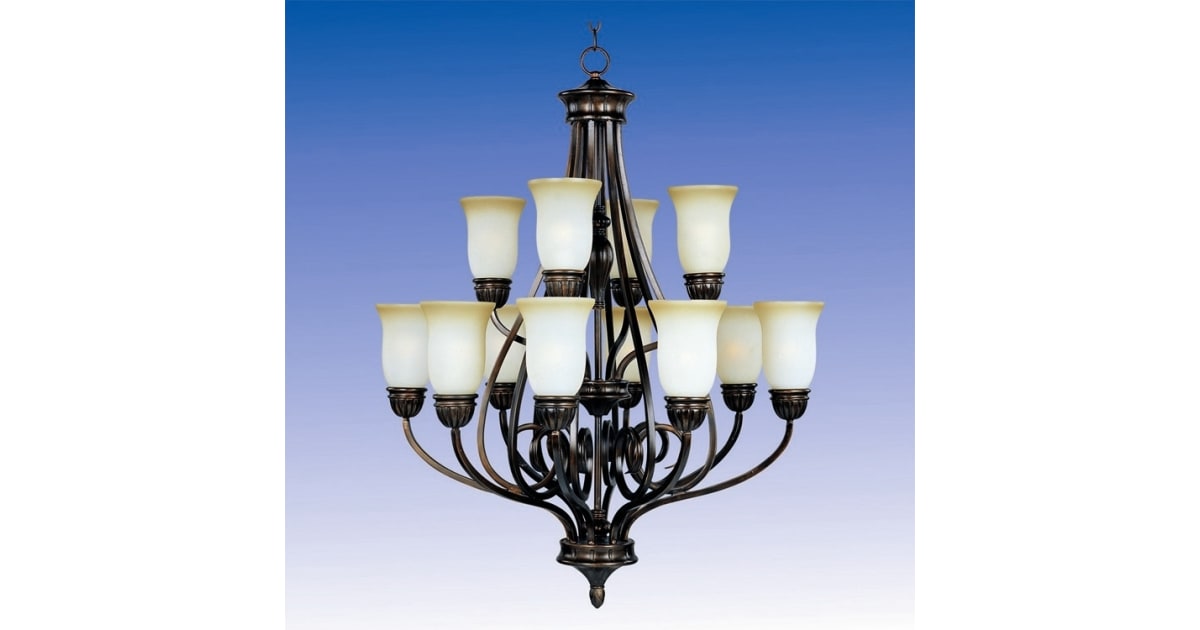 Maxim 11296FAOI Indoor Lighting Chandeliers Up Lighting from the Bolero ...