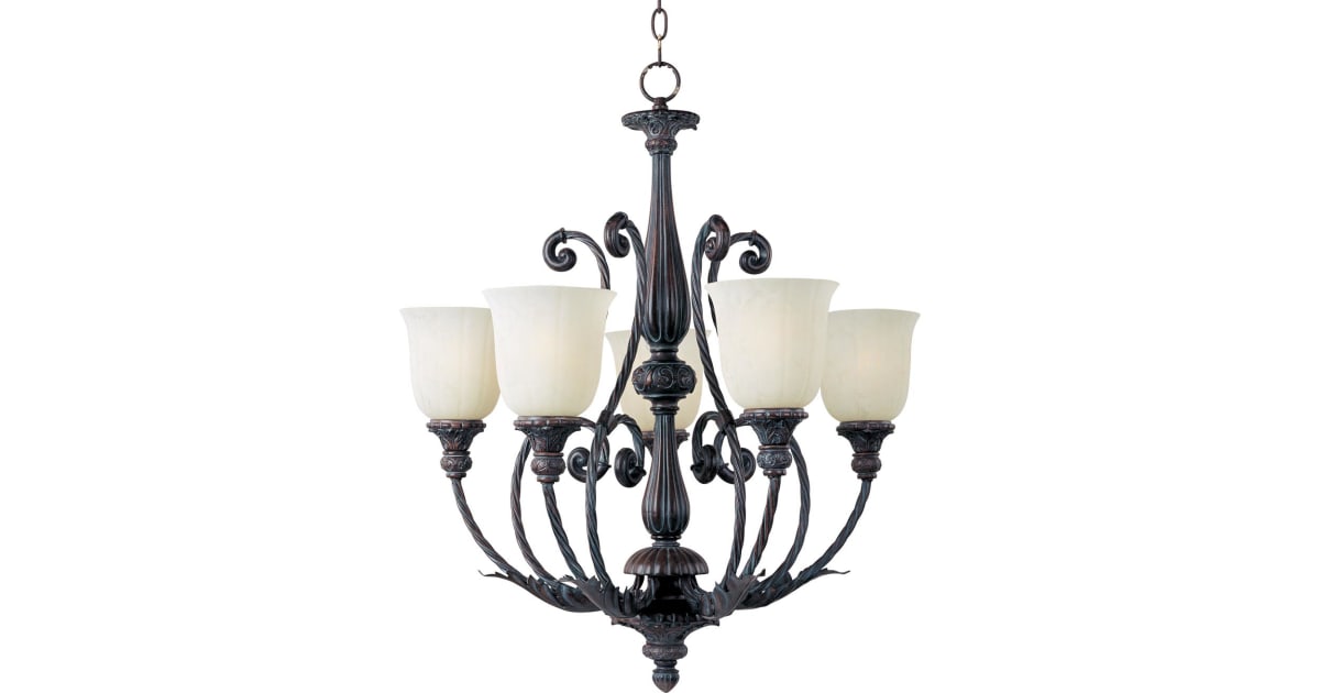 Maxim 16005FLGB La Salle 5 Light Chandelier | Ferguson Home