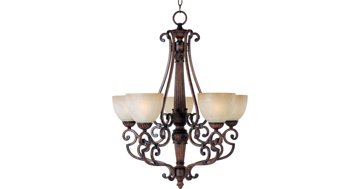 Maxim 22125ANWB Montpelier 5 Light Chandelier | Ferguson Home