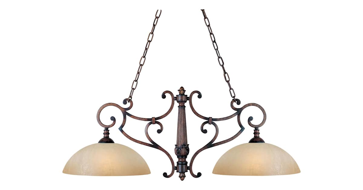 Maxim 22129ANWB Montpelier 2 Light Island Light | Ferguson Home