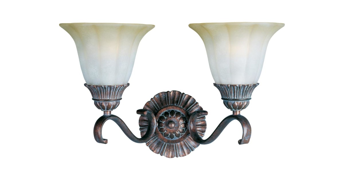 Maxim 2768AVGB Up Lighting Wall Sconce from the Classique Collection | Ferguson Home