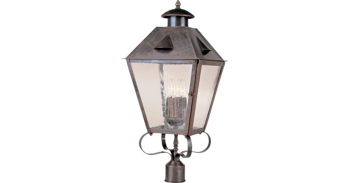 Maxim 30131CDRT 4 Light Post Light from the Madison Collection ...