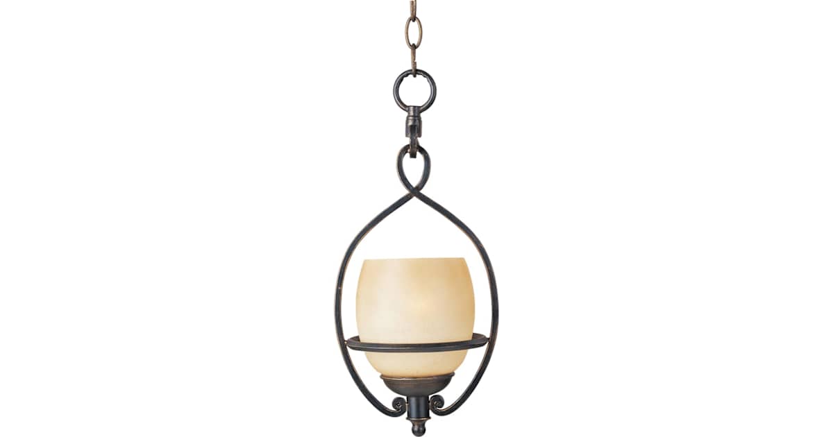Maxim 91006WSMA Single Light Mini Pendant from the Portello Collection ...