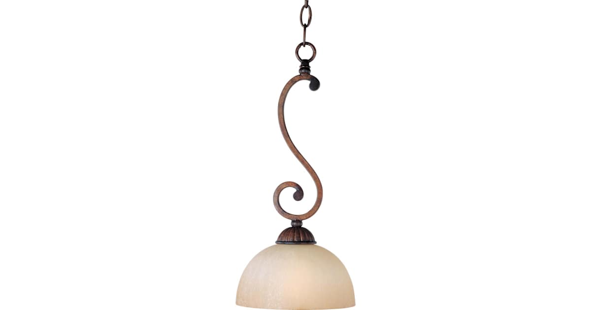 Maxim 92120ANWB Single Light Mini Pendant from the Montpelier ...