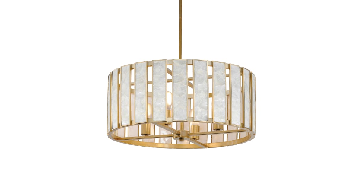 Maxim 12804CZNAB Miramar 4 Light 24" Wide Pendant | Ferguson Home