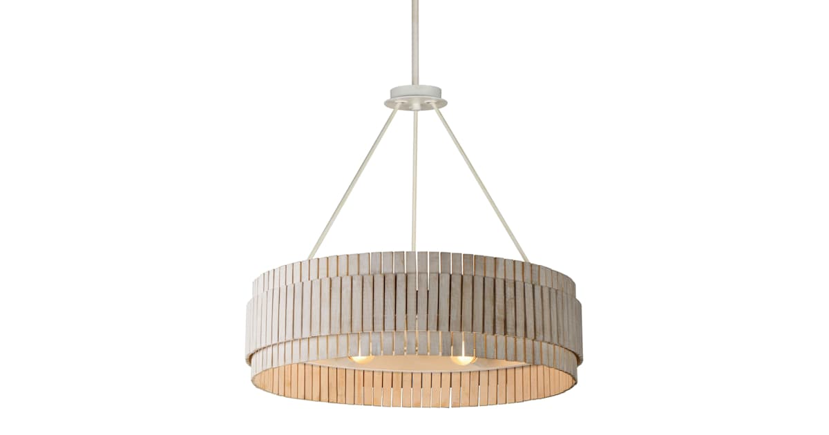 Maxim 14456WWTEC Satori 6 Light 31" Wide Ring Chandelier | Ferguson Home