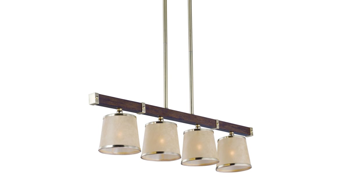 Maxim 20524AFAPSBR Maritime 42" Wide 4 Light Chandelier | Ferguson Home