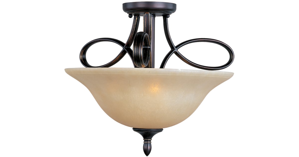 Maxim 21302WSOI Infinity 18" Wide 3 Light Ceiling Light | Ferguson Home