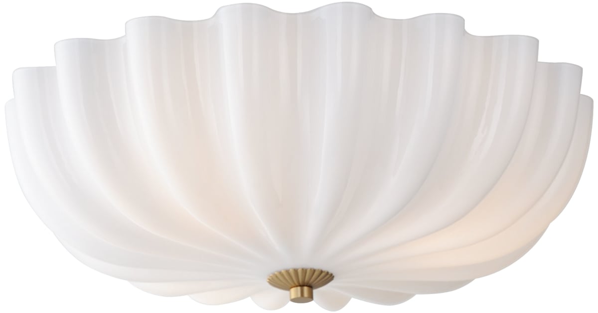 Maxim 22650WTNAB Bundt 3 Light 16" Wide Flush Mount Bowl Ceiling Fixture / Converts to Wall ...