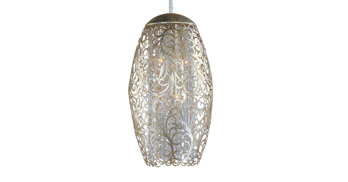 Maxim 24151BCGS Arabesque 6 Light 13" Wide Pendant with Metal Shade ...