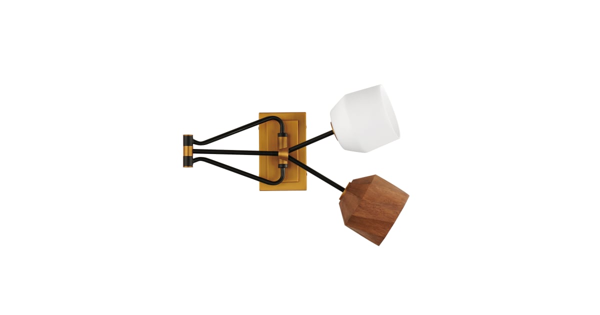 Maxim 28272DBZAB Akimbo 11" Tall LED Wall Sconce | Build.com