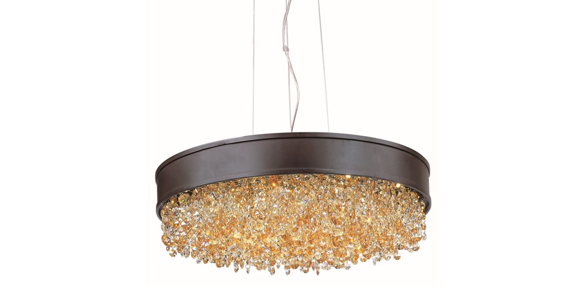 Maxim 39657SHBZ Mystic 30" Wide LED Crystal Pendant | Ferguson Home