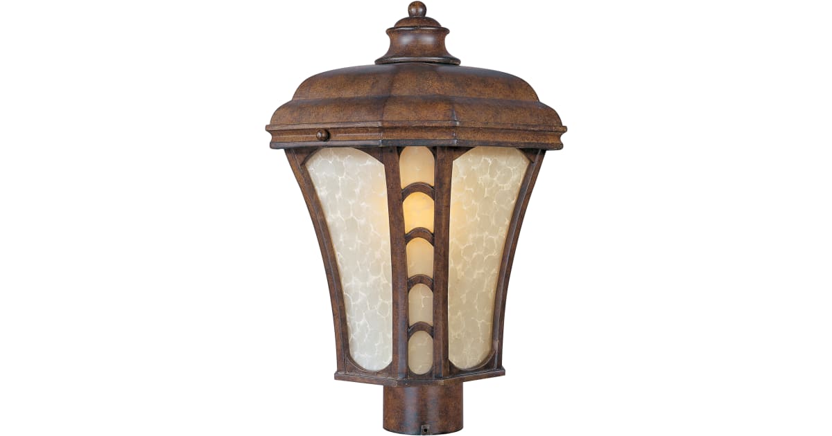 Maxim 40180LTAP Single Light Up Lighting Outdoor Post Light from the ...
