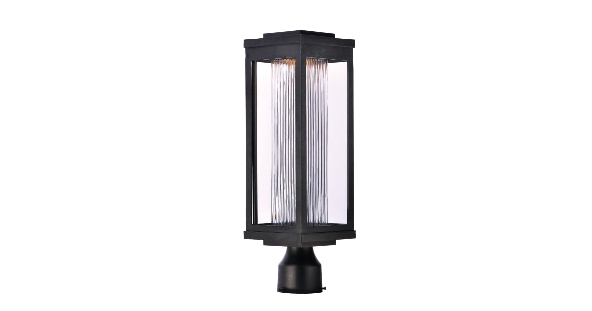Maxim 55900CRBK Salon Single Light 19-1/2" High Integrated LED Outdoor ...