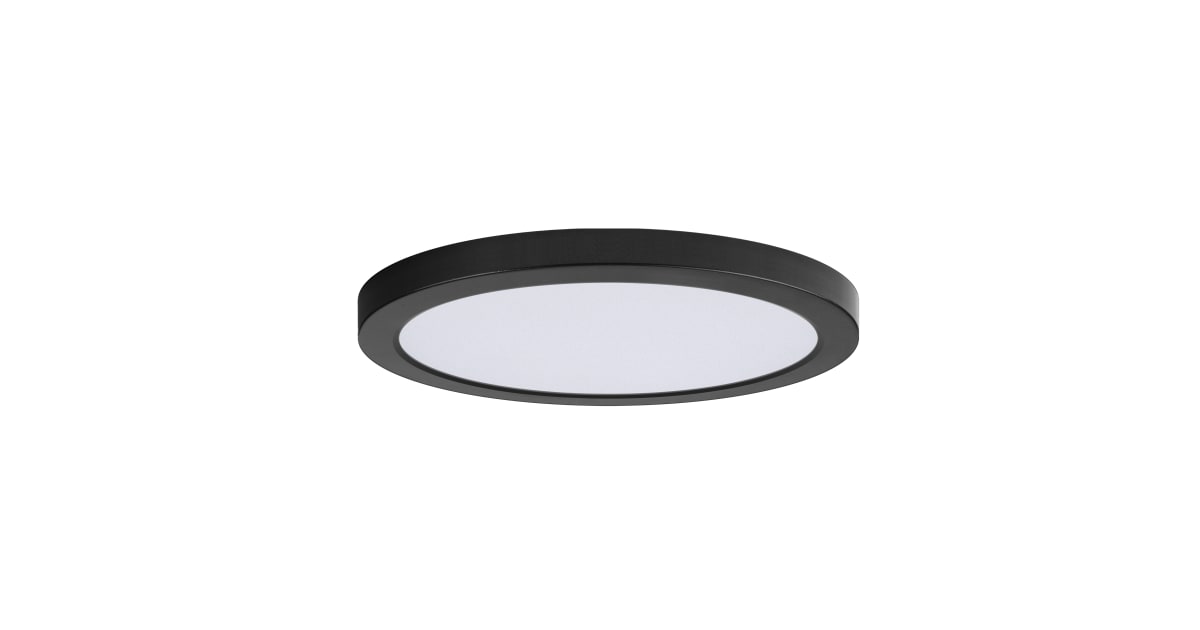 Maxim 57696WTBK Chip 12" Wide LED Flush Mount Ceiling Fixture ...