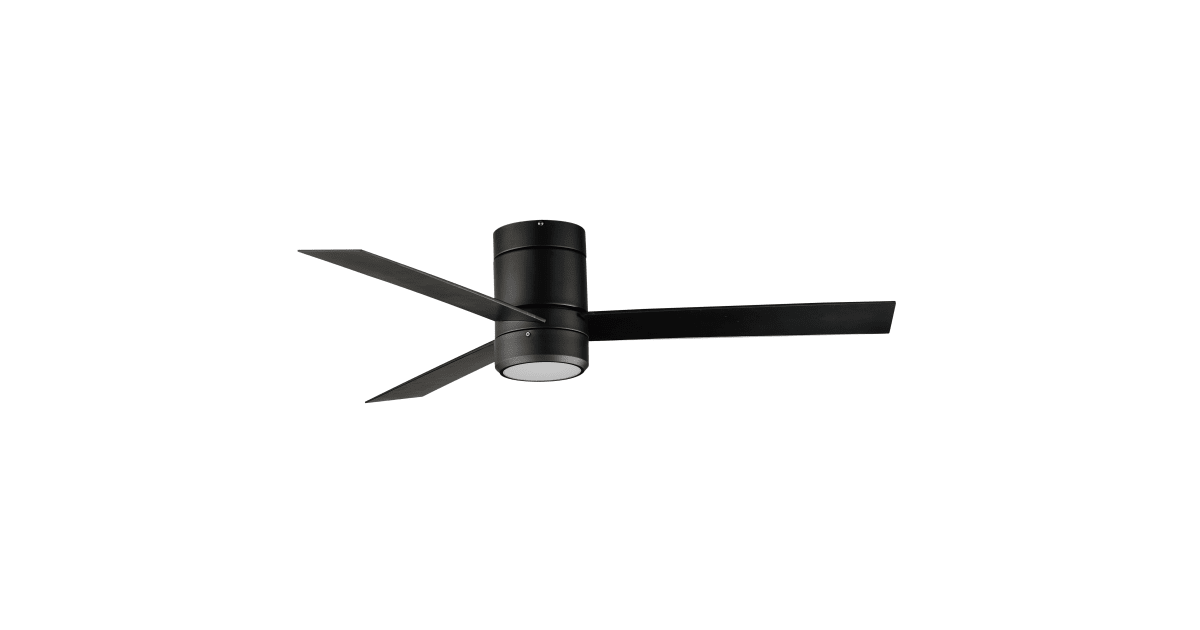Maxim 88803BK Tanker 52" 3 Blade Indoor / Outdoor Ceiling Fan ...
