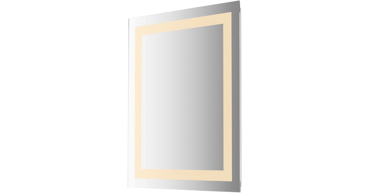 Maxim MRL2430-4P5CCT Project Mirror 24"W x 30"H Rectangular Flat ...
