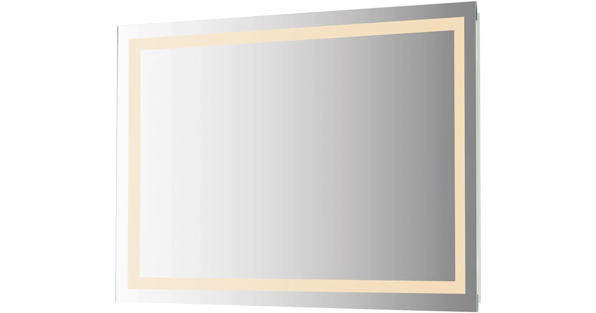 Maxim MRL4830-4P5CCT Project Mirror 48"W x 30"H Rectangular Flat ...