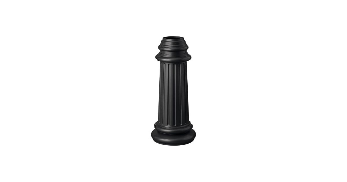 Maxim 1096BK Black Aluminum Post Wrap from the Outdoor Essentials ...