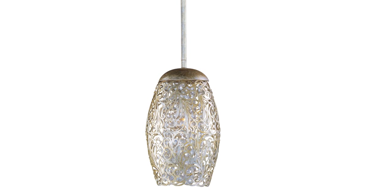 Maxim 24153BCGS Arabesque 6" Wide Pendant with Metal Shade | Ferguson Home