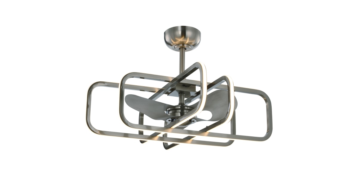 Maxim 60003SN Counter 35" 3 Blade LED Fandelight with Handheld Remote ...