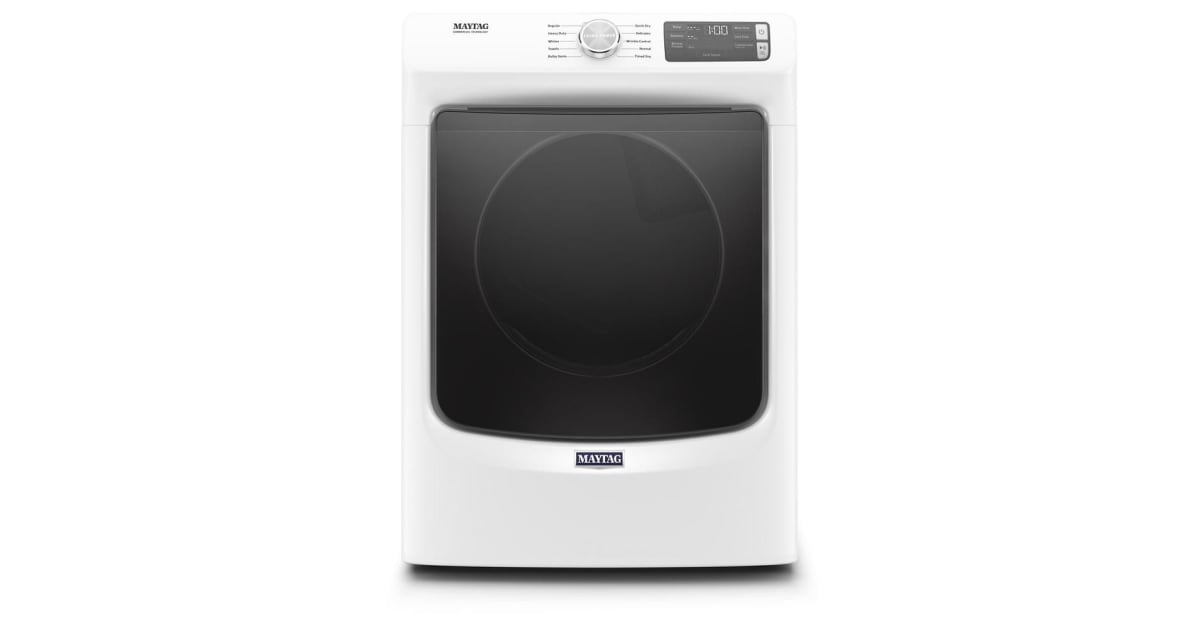 Maytag MED5630HW 27" Wide 7.3 Cu. Ft. Energy Star Certified Electric ...
