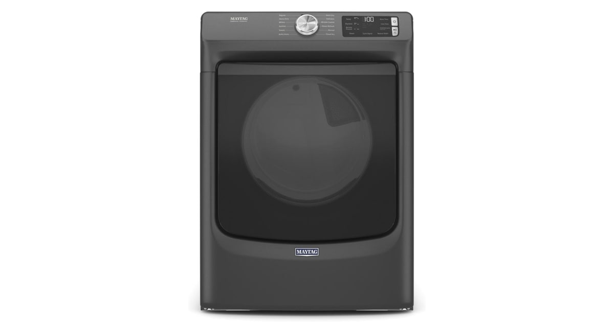 Maytag MED6630MBK 27" Wide 7.3 Cu. Ft. Energy Star Certified Electric ...