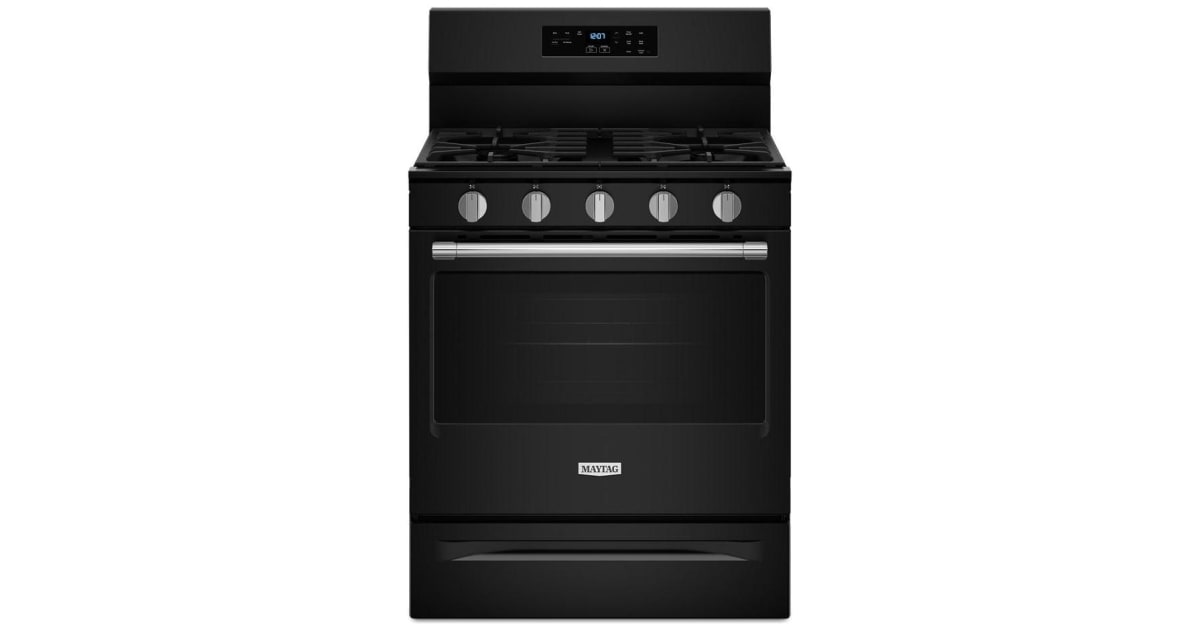Maytag MFGS6030RB 30 Inch Wide 5 Cu. Ft. Free Standing Gas Range with ...