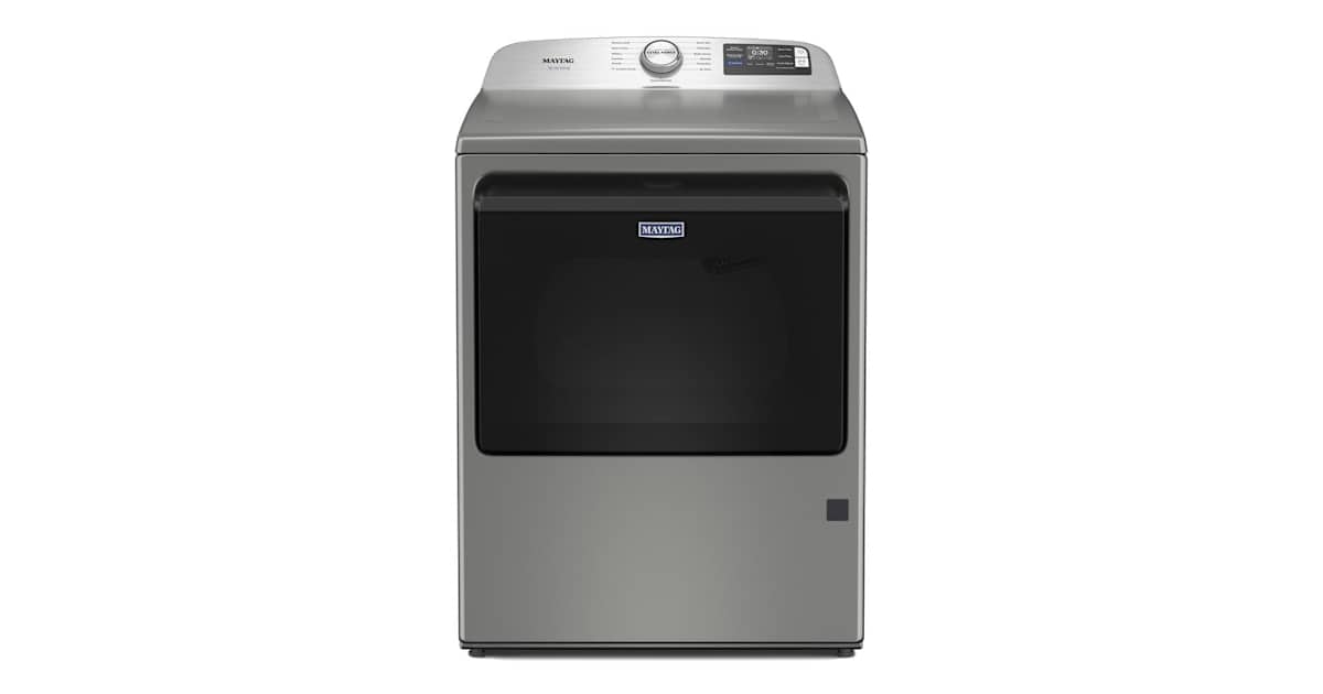 Maytag MGD7205RR 27 Inch Wide 7.4 Cu. Ft. Gas Dryer with Extra Power ...