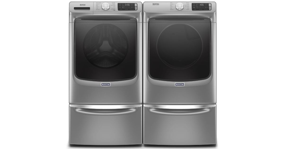 Maytag MHW6630HC-MGD6630HC-XHPC155YC 27 Inch Wide 4.8 Cu. Ft. Washer ...