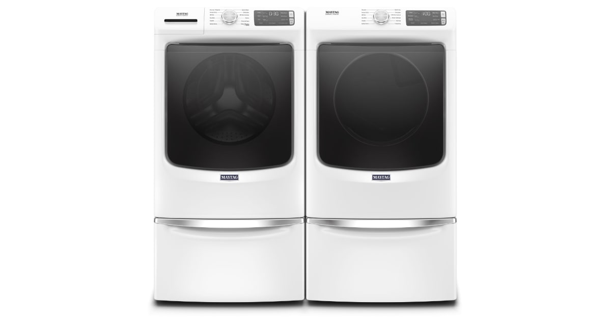 Maytag MHW6630HW-MED6630HW-XHPC155XW 27 Inch Wide 4.8 Cu. Ft. Washer ...