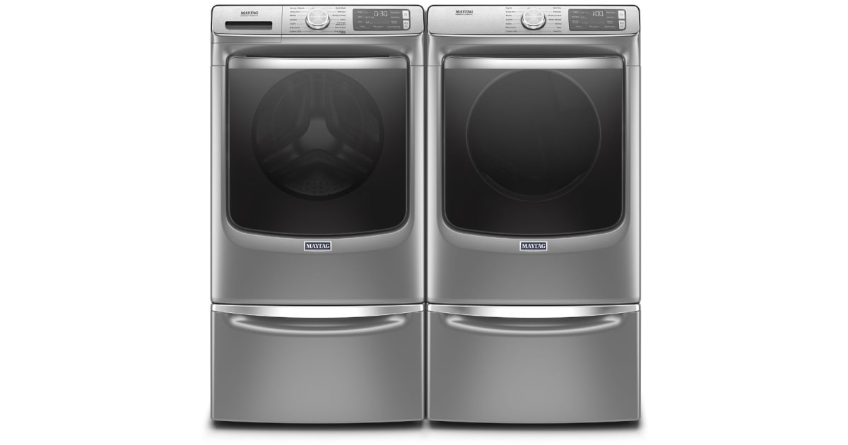 Maytag MHW8630HC-MED8630HC-XHPC155YC 27 Inch Wide 5 Cu. Ft. Washer and ...