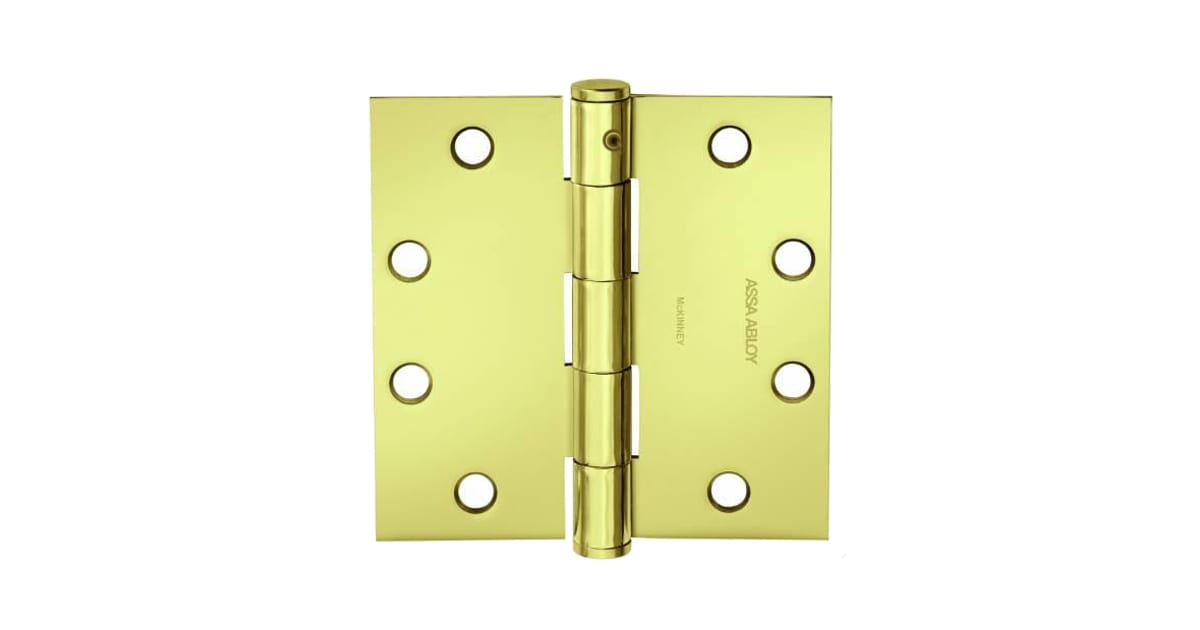 McKinney TA23144123NRP TA2314 Series 4-1/2" x 4-1/2" Standard Duty Ball ...