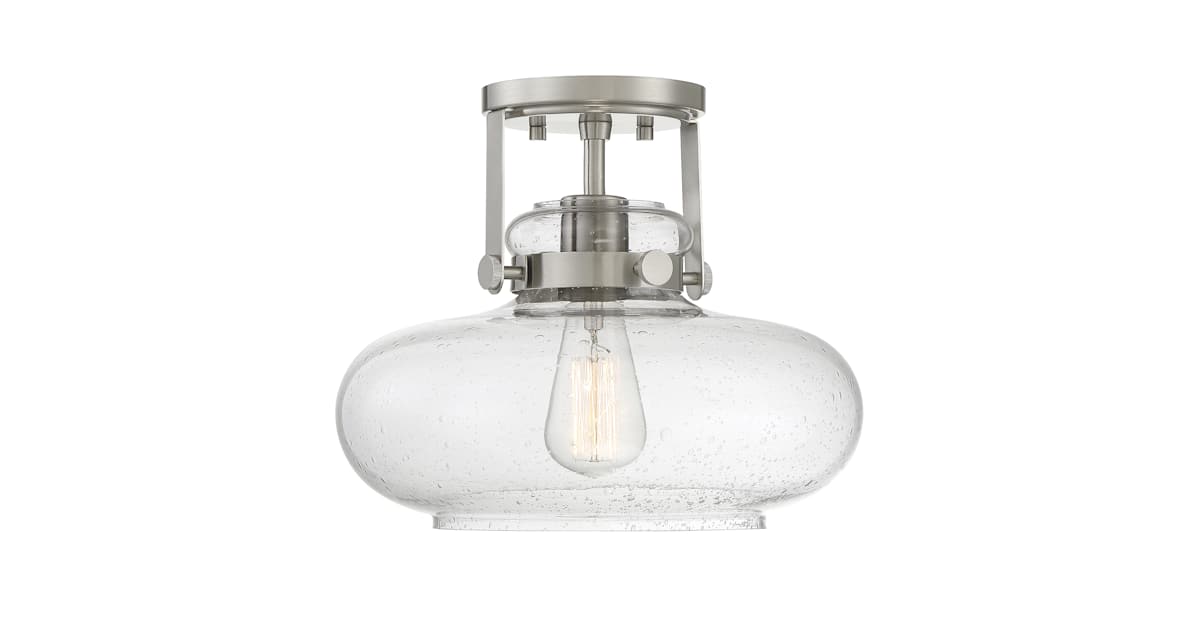 Meridian M60064BN 1 Light Ceiling Light | Ferguson Home